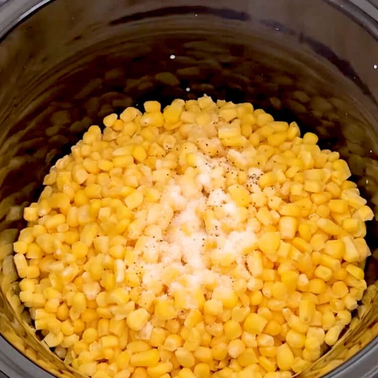 Slow Cooker Creamed Corn | Slow Cooker Foodie