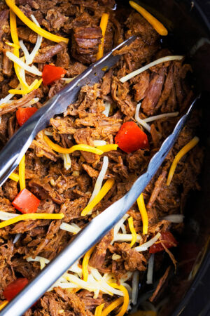 Slow Cooker Barbacoa Beef | Slow Cooker Foodie